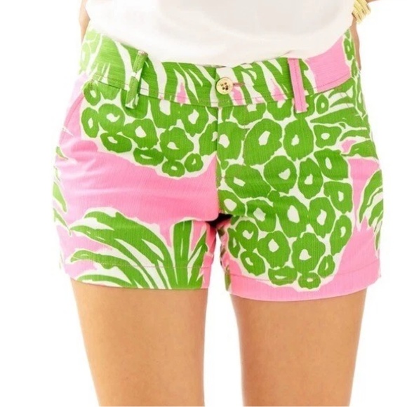 Lilly Pulitzer | Shorts | Lilly Pulitzer Callahan Pink Pout Flamenco 5 ...